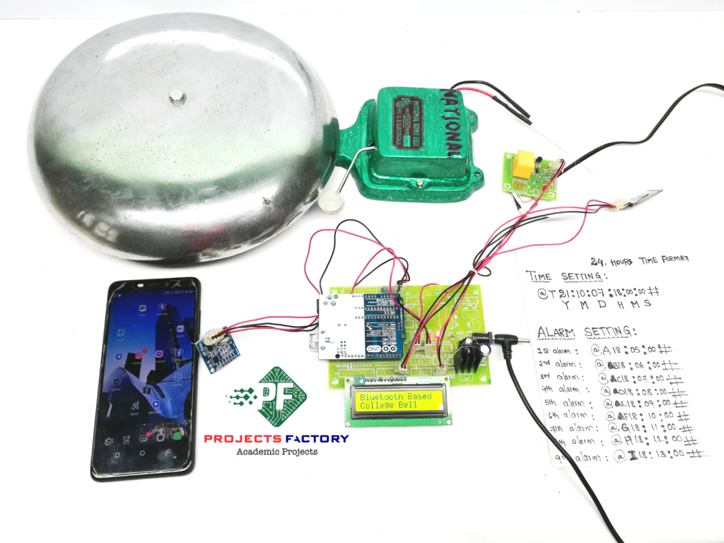 Bluetooth REAL TIME College BELL With RTC