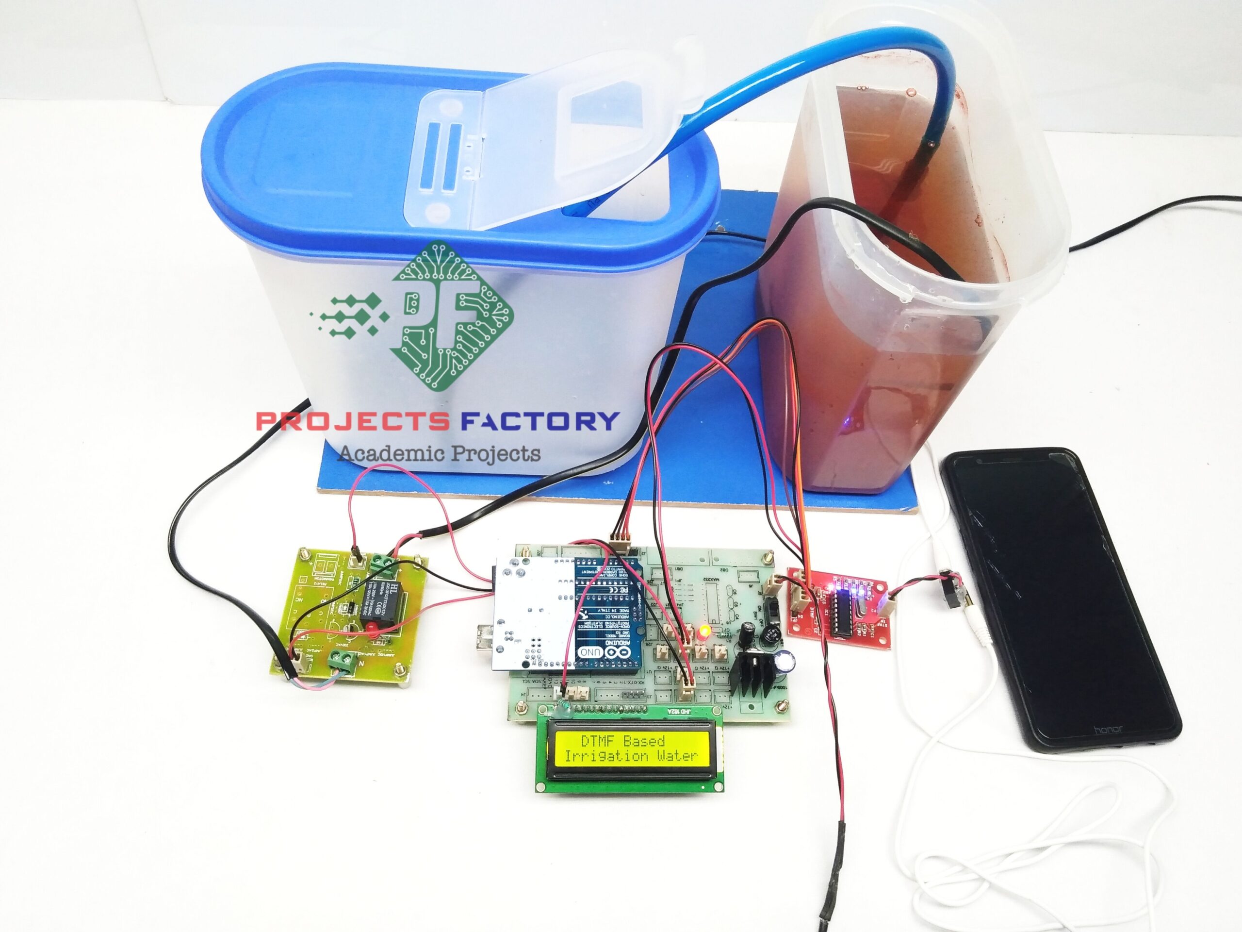 DTMF Based Irrigation Water Pump Control | Electrical & Electronics ...
