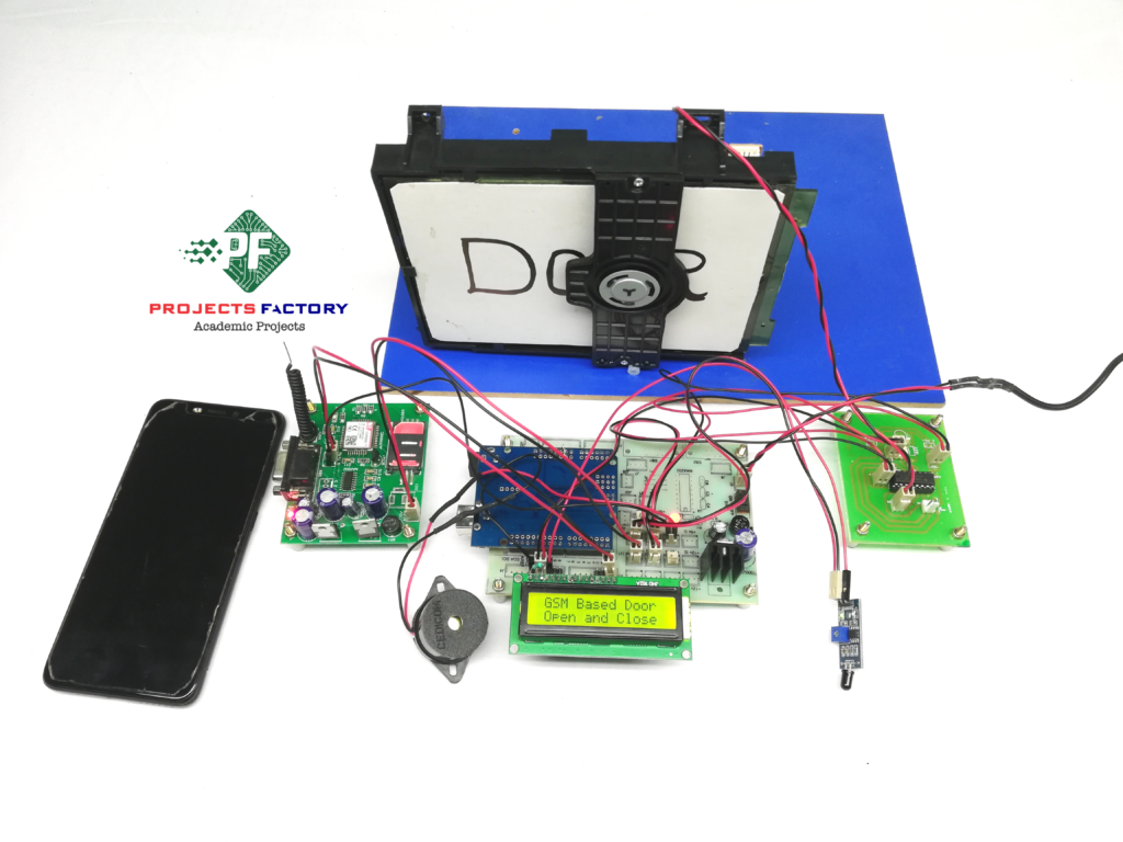 Gsm Based Door Open And Close
