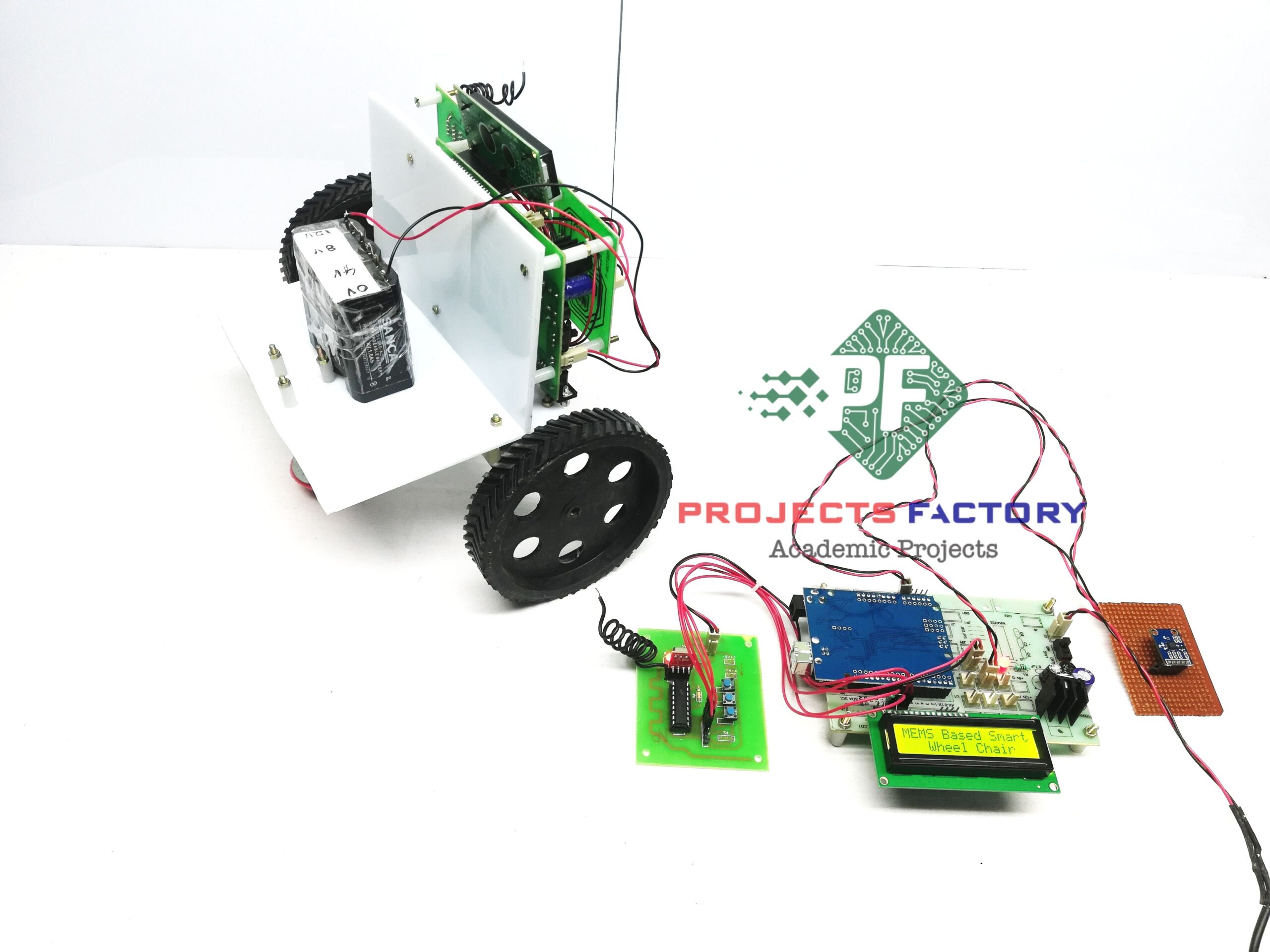 Mems Based Smart Wheel Chair | Electrical & Electronics Projects ...