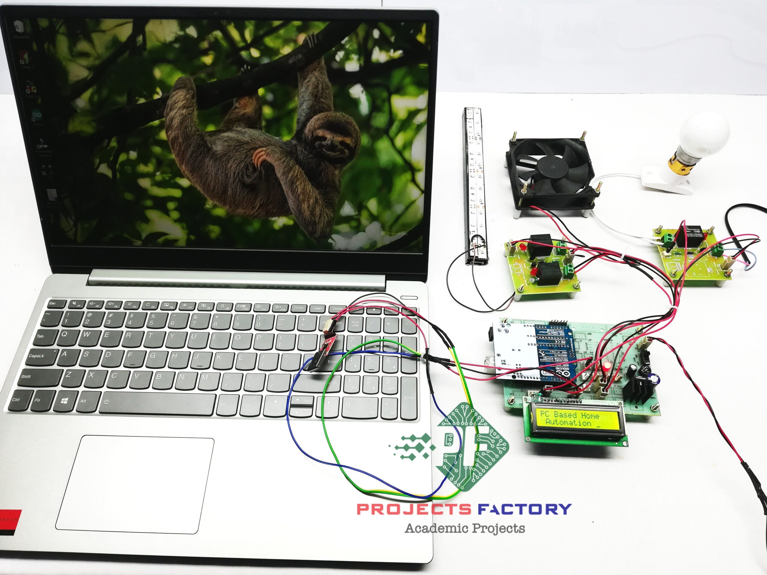 PC Based Home Automation With Voice Alert | Electrical & Electronics ...